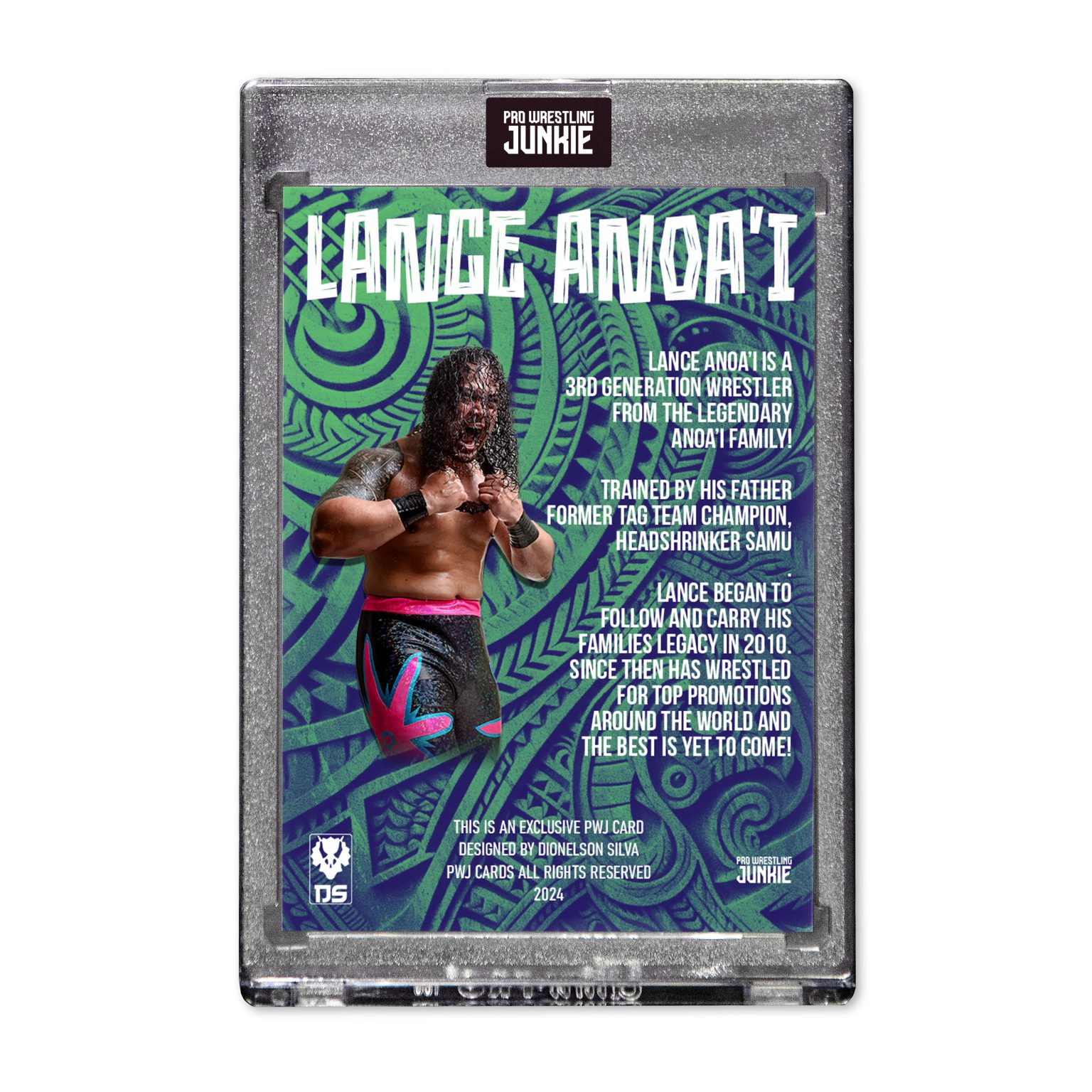 Lance Anoa’i Auto and Base Card Combo – Available Now | Pro Wrestling ...